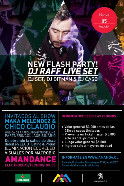 DJ Raff se presenta en Amanda y mostrará su nuevo trabajo “Latin&Proud ...