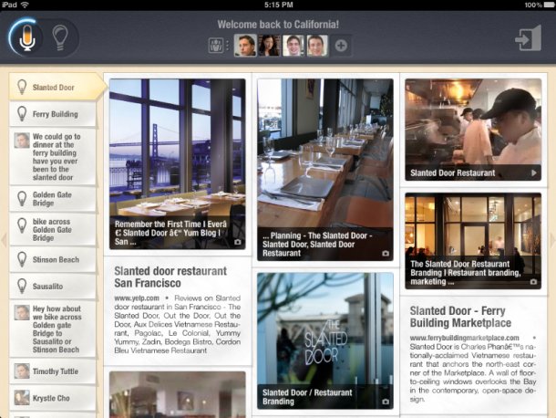 MindMeld: Aplicación para iPad promete anticipar las necesidades de las ...