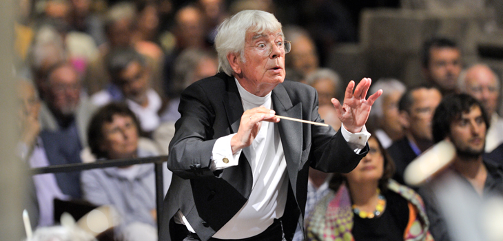 Ovacionan a Helmuth Rilling y su ‘Pasión según San Juan’ | Notas ...