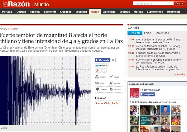 Terremoto y Tsunami en el norte de Chile | Página 28 | ElAntro