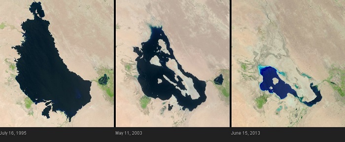 10 potentes imágenes que grafican cómo ha cambiado la Tierra | Notas ...