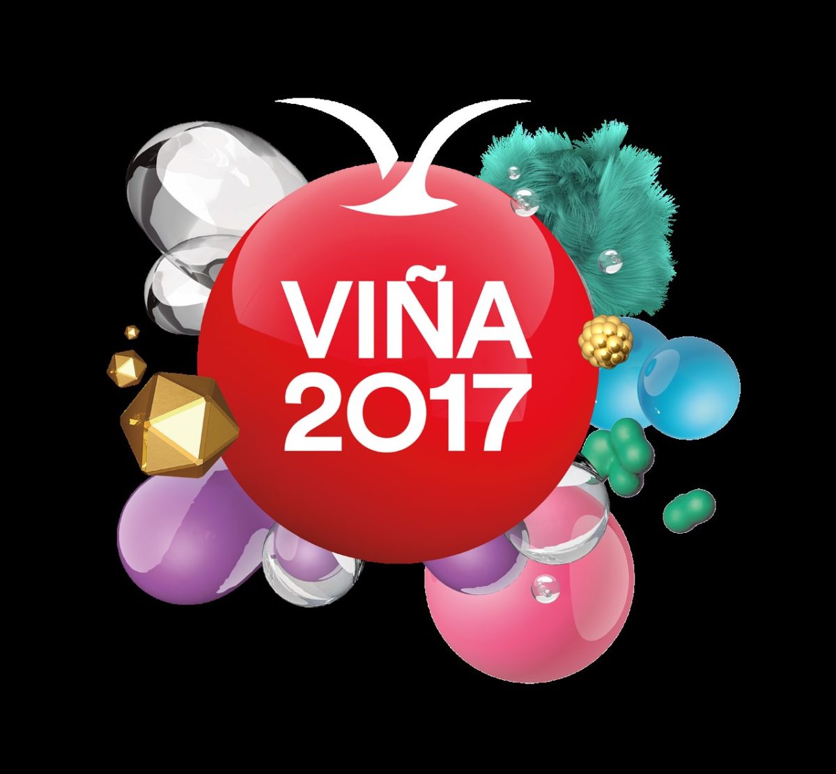 CHV libera los logos oficiales del Festival de Viña 2017 | TV y ...