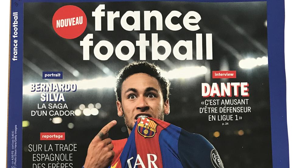 Revista France Football destaca presente de Neymar: "El verdadero ...