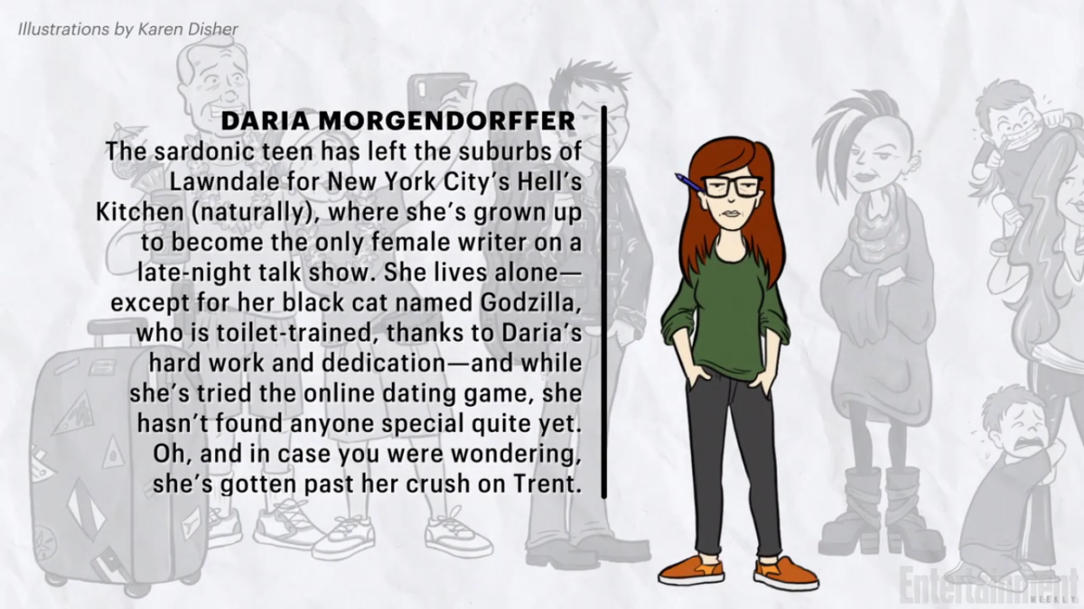 Creadora de "Daria" muestra cómo lucirían los personajes siendo adultos ...