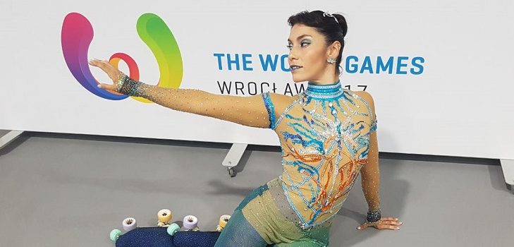 Francisca Cabrera Ocupó El Sexto Lugar En El Patinaje Artístico De Los Juegos Mundiales 