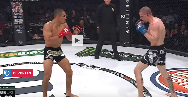 El devastador nocaut que le propinó Aaron Pico a Justin Linn en el ...