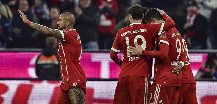 Bayern Munich de Arturo Vidal recibe al Friburgo por la jornada 25 de ...