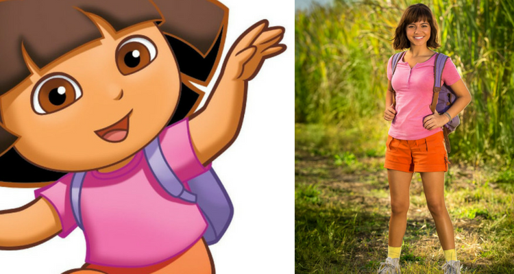 Actriz revela primera imagen de su look como "Dora, La Exploradora ...
