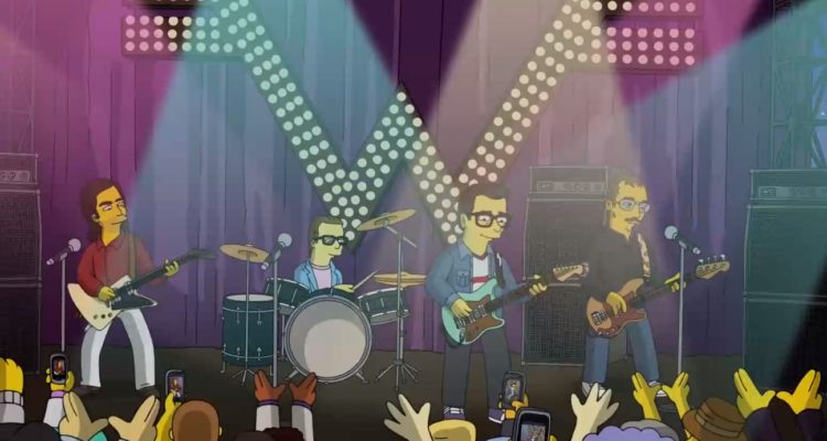 ¿Mejor que la de Green Day? Weezer versiona opening de Los Simpsons ...