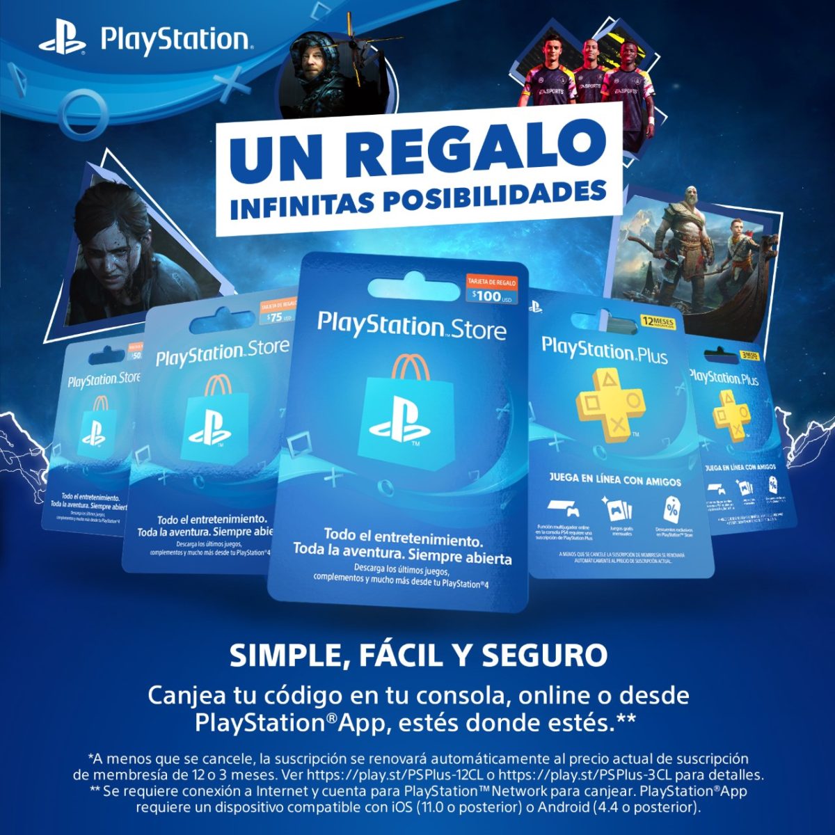 Membresías de PlayStation Network ya se pueden pagar con pesos chilenos