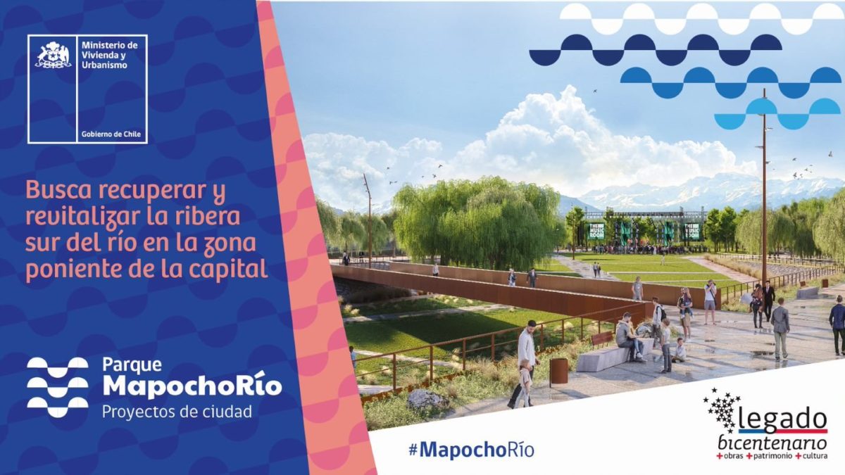 Así será "Mapocho Río", el futuro parque que unirá Cerro Navia y Quinta ...