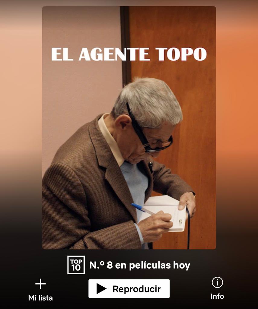 "El Agente Topo" ya llegó a Netflix: documental chileno está ...