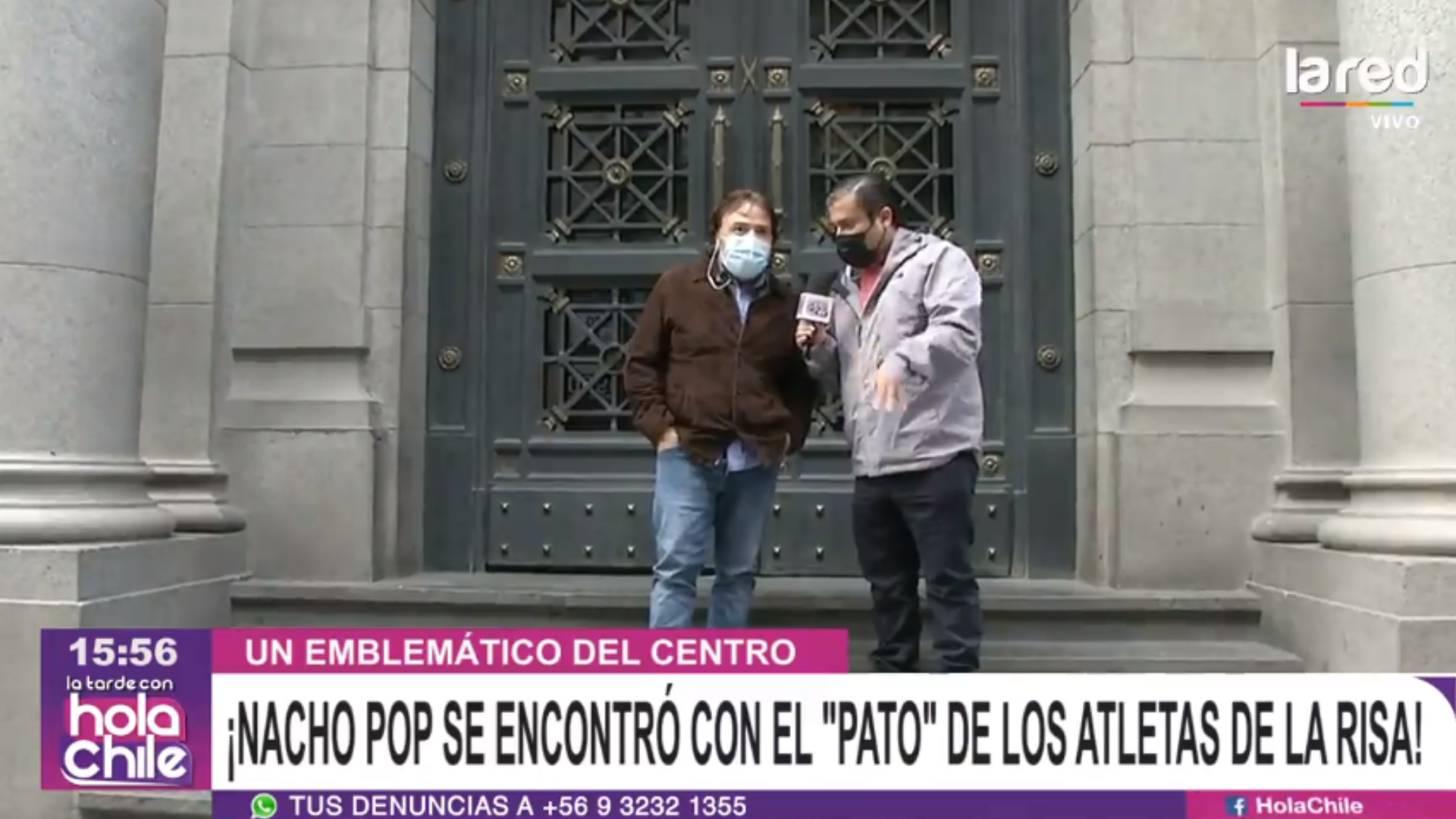 Pato de Los Atletas de la Risa reapareció desde el Paseo Ahumada ...