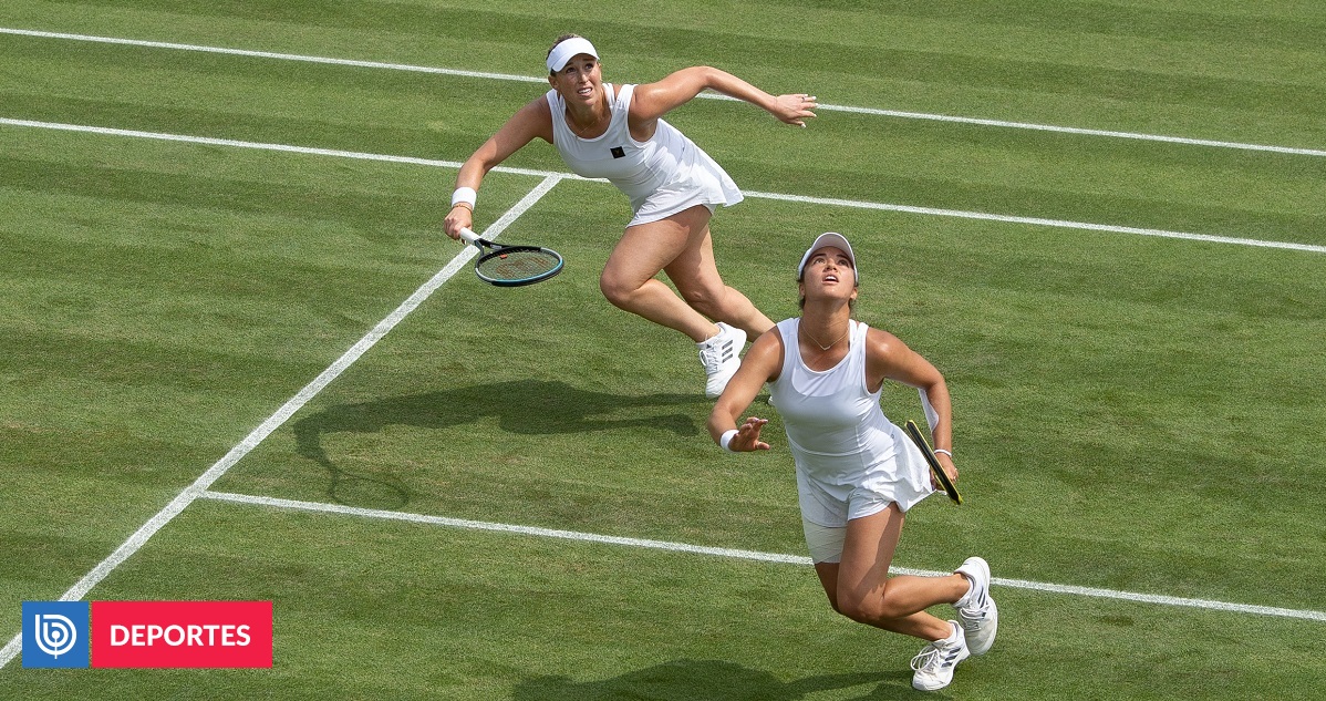 Debut y despedida: Alexa Guarachi cayó en su debut en Wimbledon