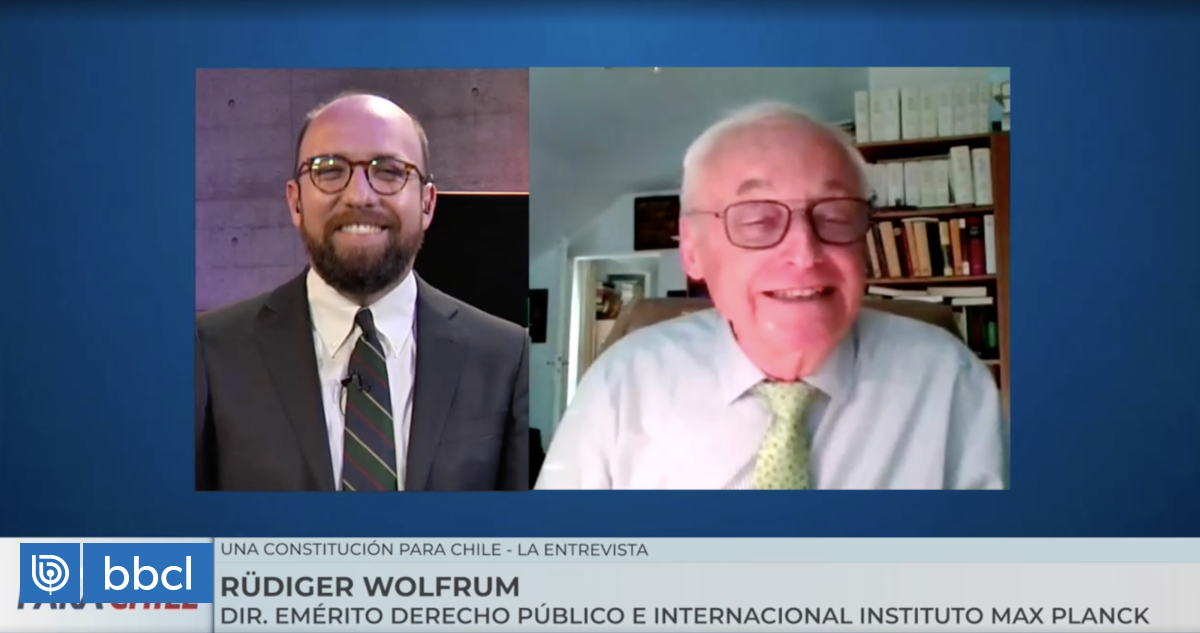 Rüdiger Wolfrum: "La democracia vive de información amplia y ...