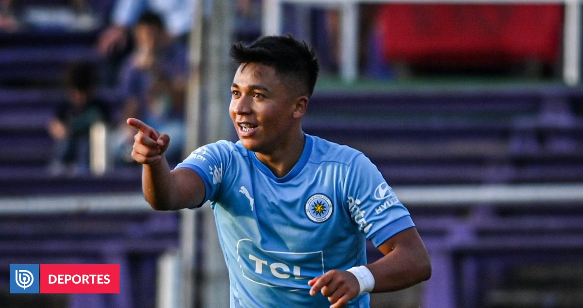 Marcelo Allende figura en Uruguay: un gol y una asistencia