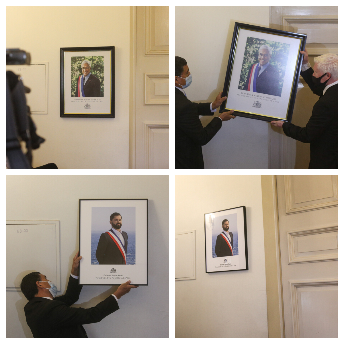 Así es la foto oficial del presidente Gabriel Boric: sin corbata y con el mar de fondo ...