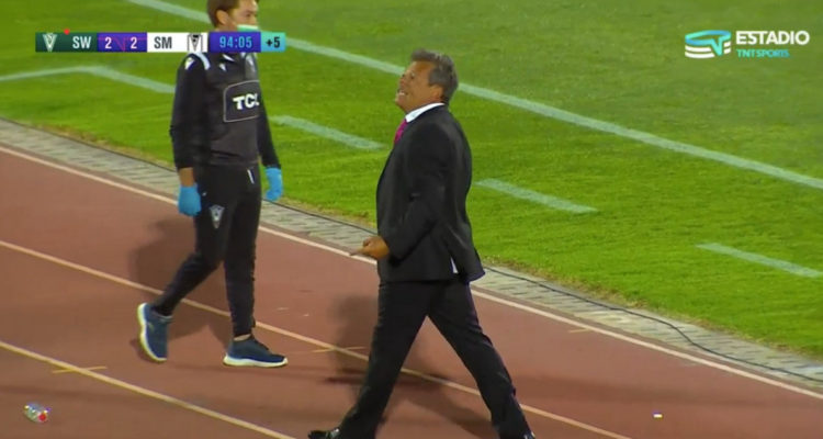 La ’salida de madre’ de Jorge Garcés contra hinchas de Wanderers ...