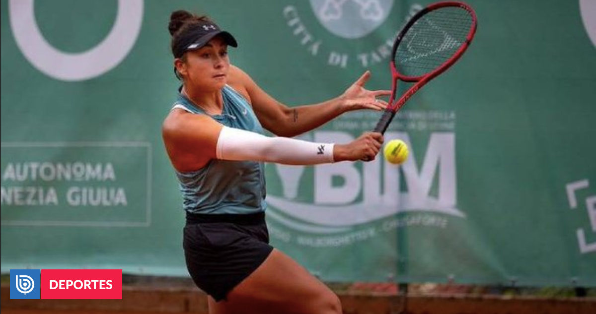 Bárbara Gatica jugará la final del dobles en el torneo W25 de Salinas ...