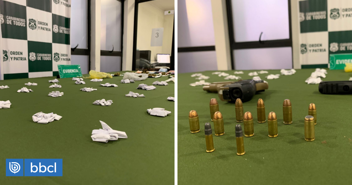 Operativo en Los Ángeles incauta 500 dosis de pasta base, municiones y ...