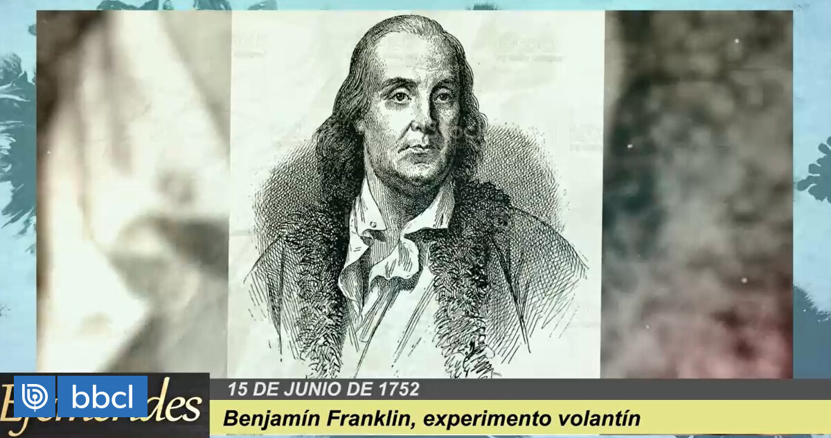 Efemérides: un 15 de junio de 1752, Benjamin Franklin realizó su ...
