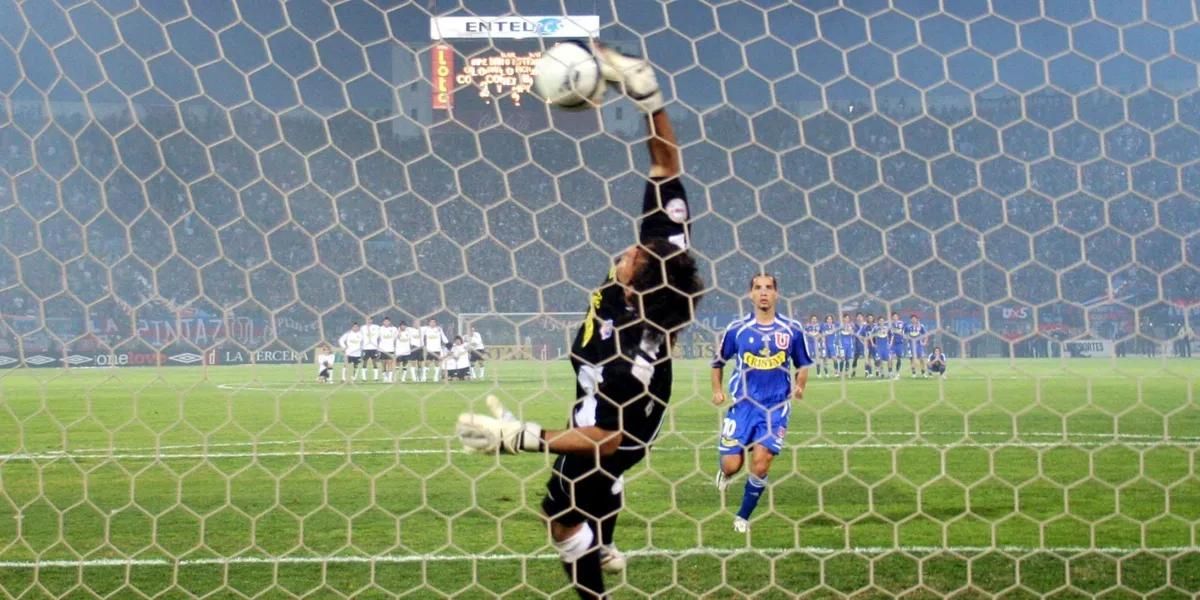 Christian Limousin se luce con atajado "a lo Claudio Bravo" en Perú