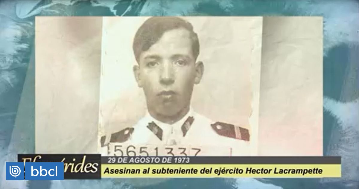 Efemérides: El 29 de agosto de 1973 es asesinado el subteniente del ...
