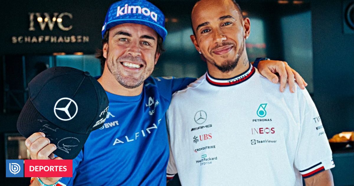 Firman la paz: Alonso y Hamilton sonríen juntos en Zandvoort con una ...