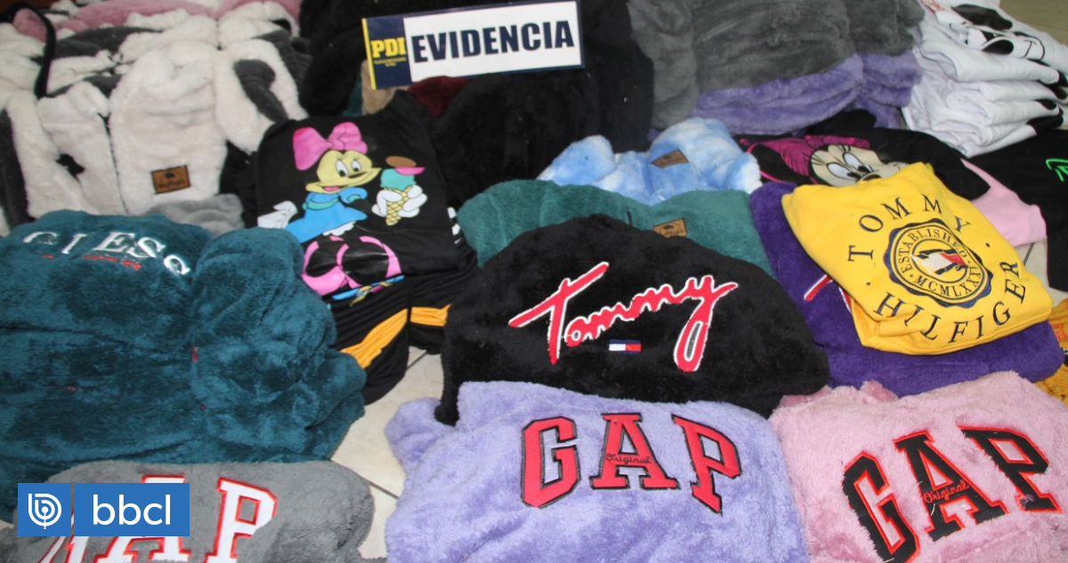 Incautan más de 9 mil prendas de ropa falsificada en Santiago: dos ...