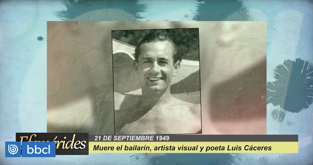 Efemérides: El 21 de septiembre de 1949 murió el bailarín, artista ...