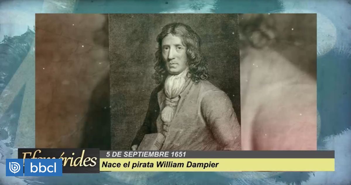 Efemérides: El 5 de septiembre de 1651 nació el pirata británico William Dampier | efemerides ...