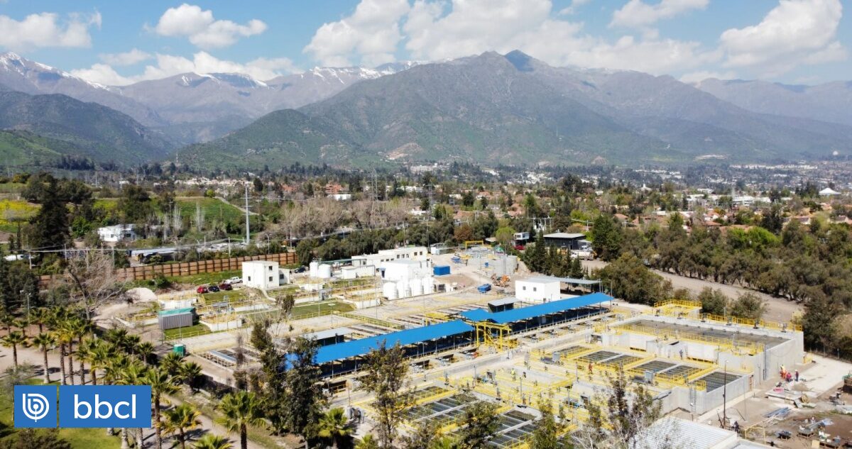 Planta Padre Hurtado de Aguas Andinas llega al 97% en obras para ...