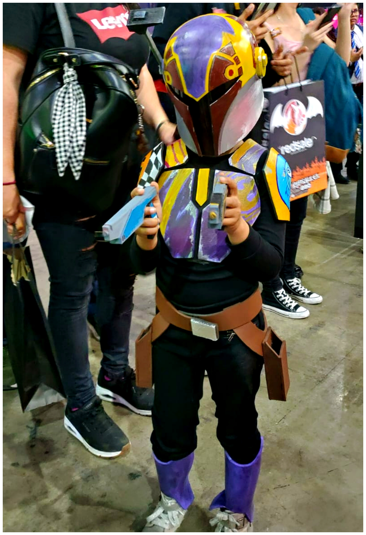 Mini cosplayers enternecieron la primera jornada de Comic Con Chile ...