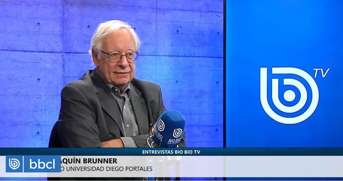 José Joaquín Brunner y Estallido Social: "La clase política reaccionó al borde del abismo ...