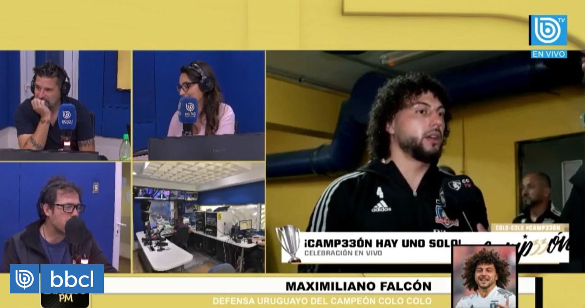 Maxi Falcón tras implacable triunfo de Colo Colo: "Esperamos levantar ...