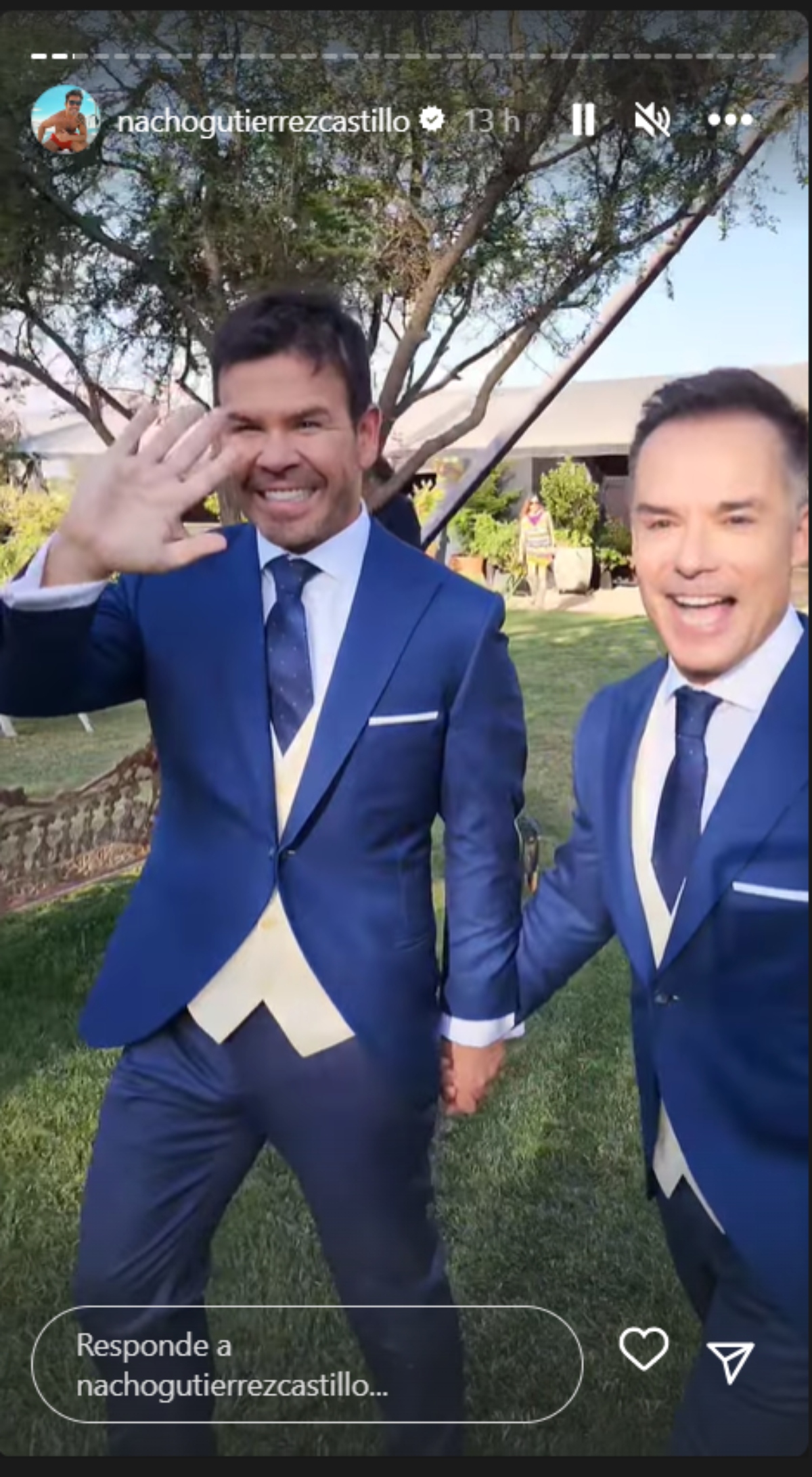 Nacho Gutiérrez celebró su matrimonio tras casi 10 años de relación ...