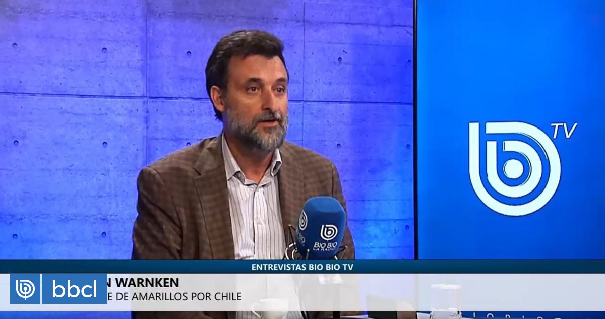 Cristián Warnken: "Amarillos por Chile nace por la falta de coraje y ...