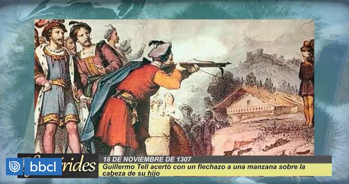 Efemérides: El 18 de noviembre de 1307 Guillermo Tell acertó con una ...