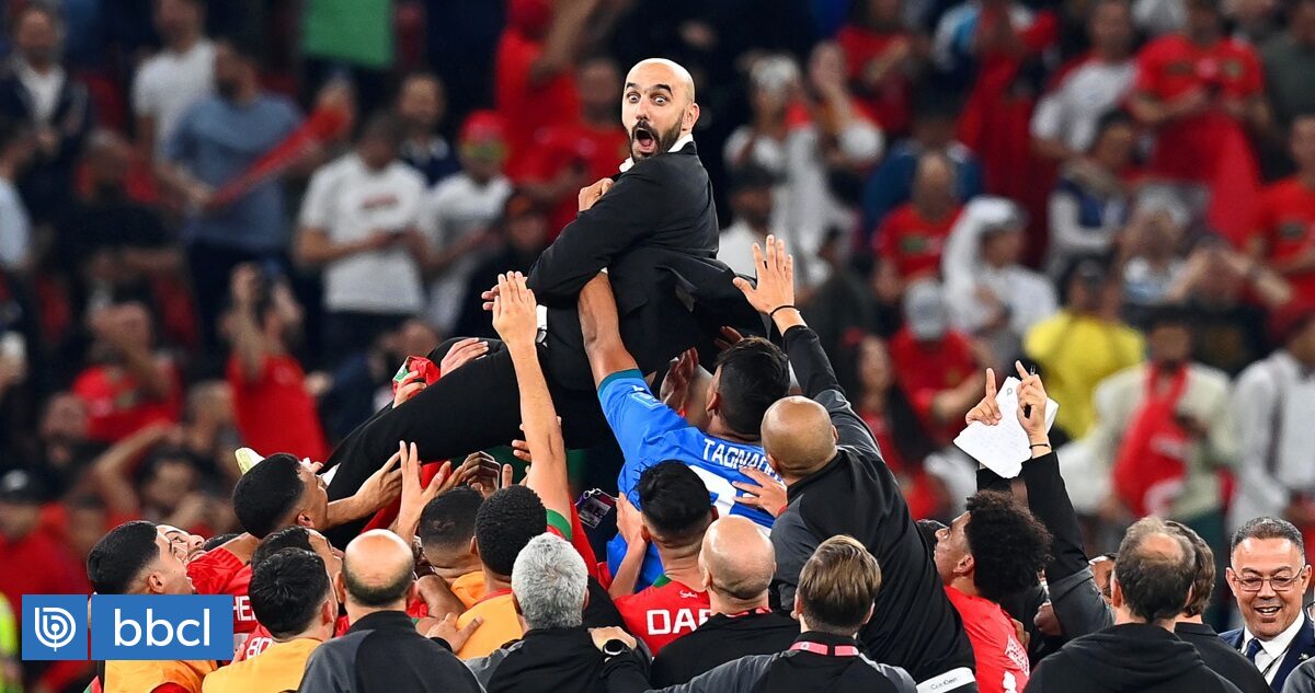 Walid Regragui y comentada frase: "Somos los Rocky Balboa del Mundial"