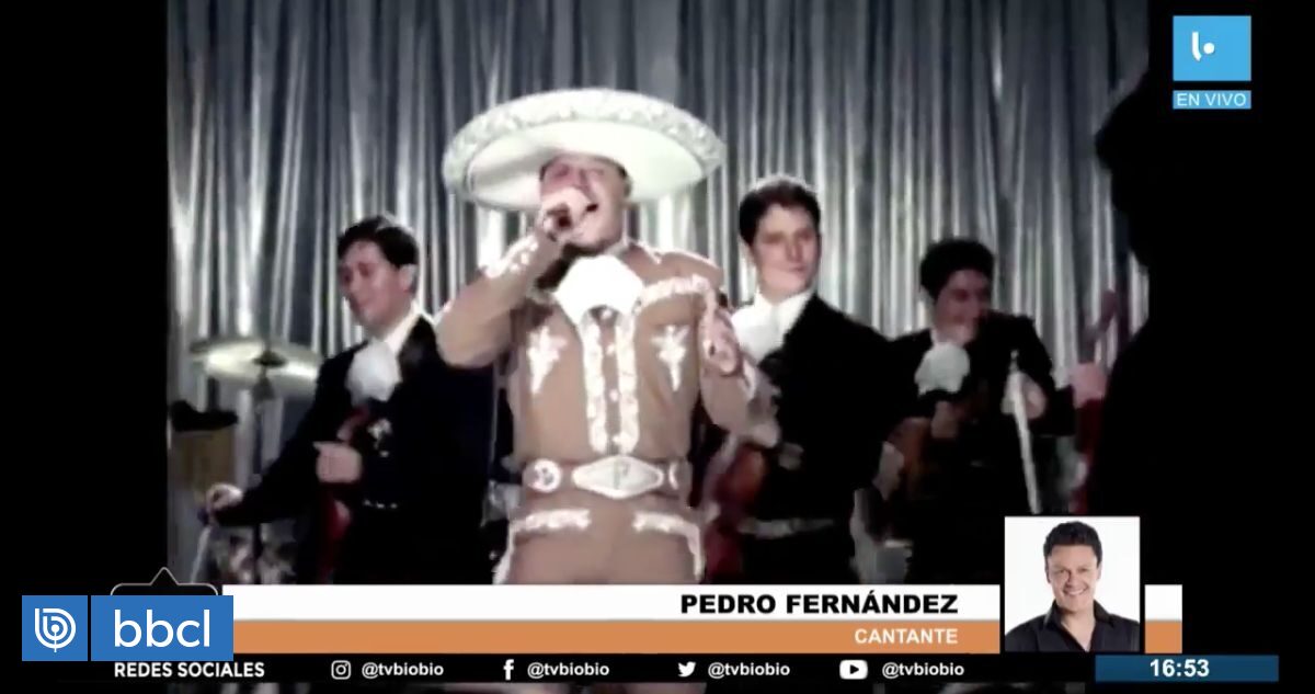 Pedro Fernández prepara su regreso a Chile: "Será un espectáculo ...