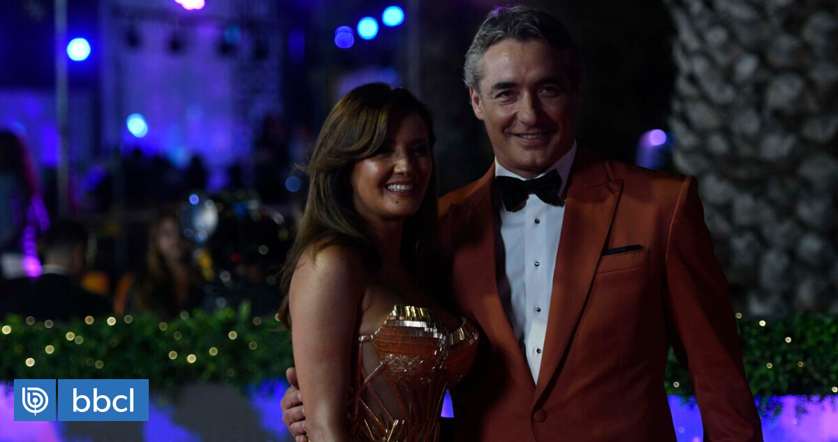 Así fue el beso de José Luis Repenning y Priscilla Vargas en la Gala del Festival de Viña ...