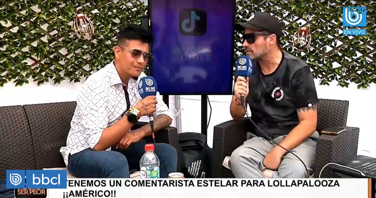 Podría ser peor en vivo desde el Lollapalooza con Américo: "Se da un ...