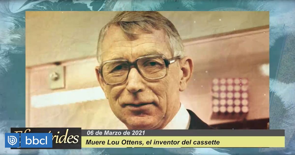 Efemérides: El 6 de marzo de 2021 falleció Lou Ottens, el inventor del ...