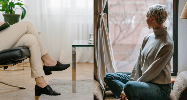 ¿Con las piernas cruzadas o juntas? Cuál es la posición correcta para sentarse, según expertos ...