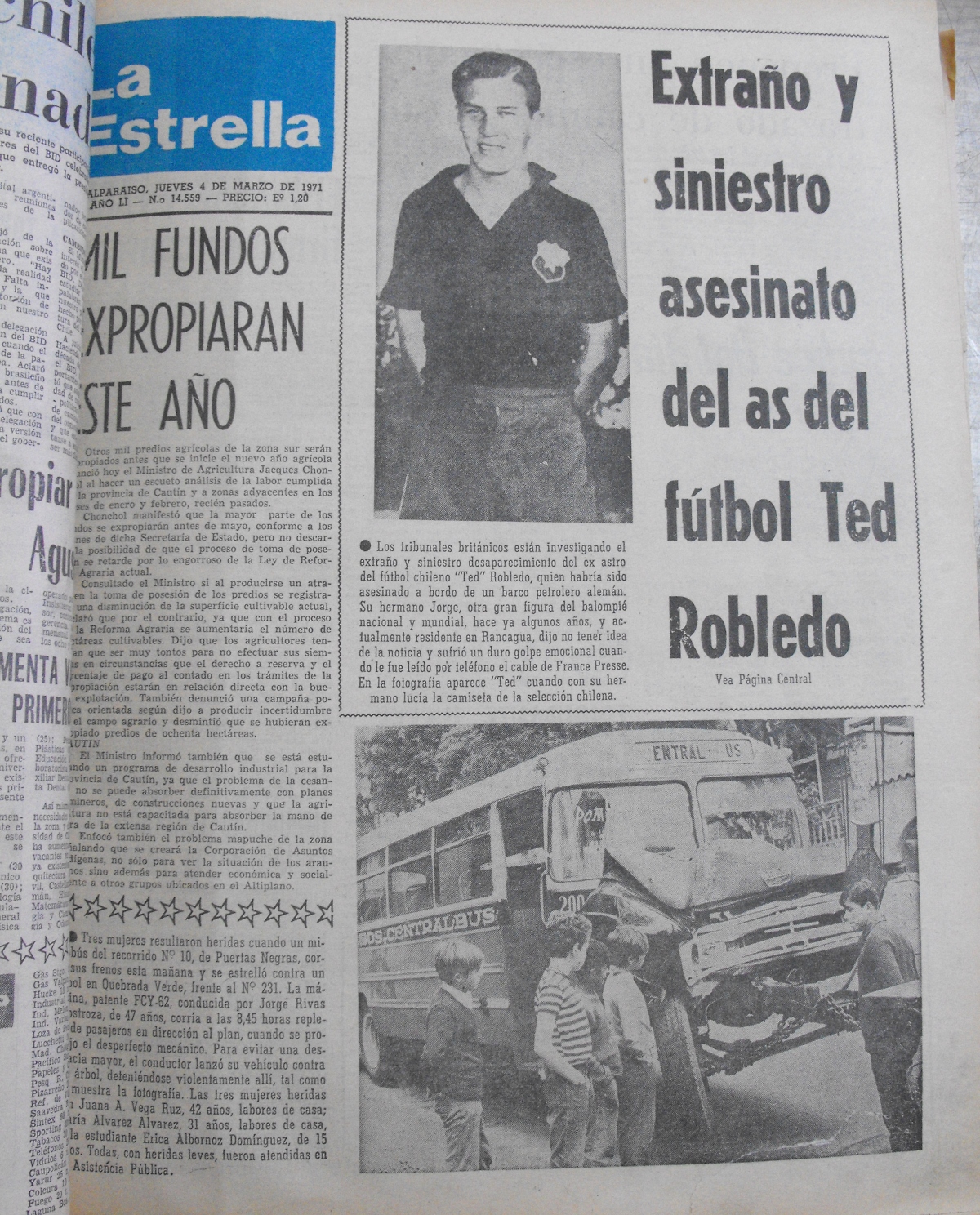 Uno ídolo y otro "espía": la huella de los hermanos Robledo en Inglaterra