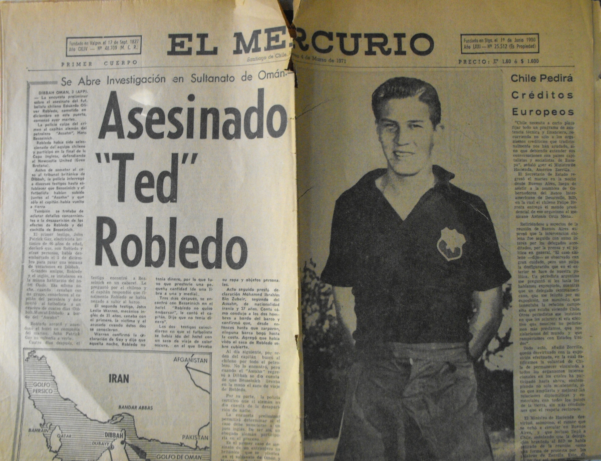 Uno ídolo y otro "espía": la huella de los hermanos Robledo en Inglaterra