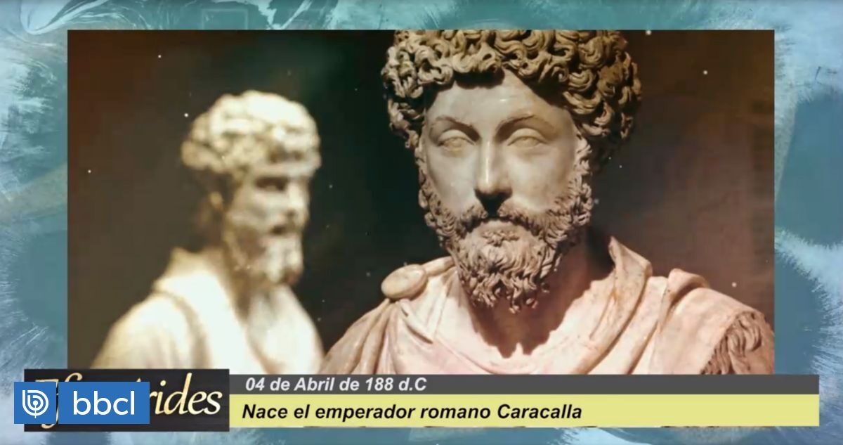 Efemérides: El 4 de abril de 188 d.C nace el emperador romano Caracalla | efemerides-biobiotv ...