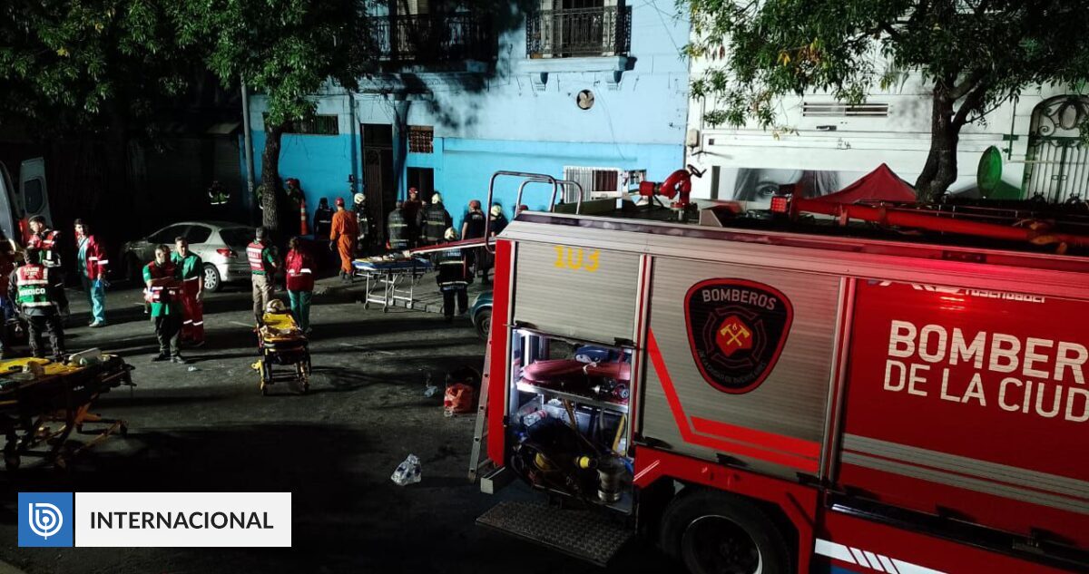 Una niña y un adulto mueren tras derrumbe de casona en Argentina