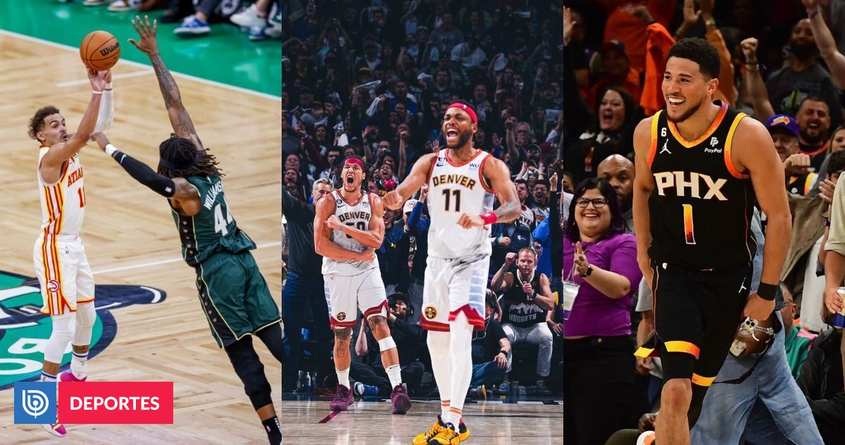 Playoffs NBA: Suns y Nuggets cierran sus llaves y Hawks frustran a Celtics