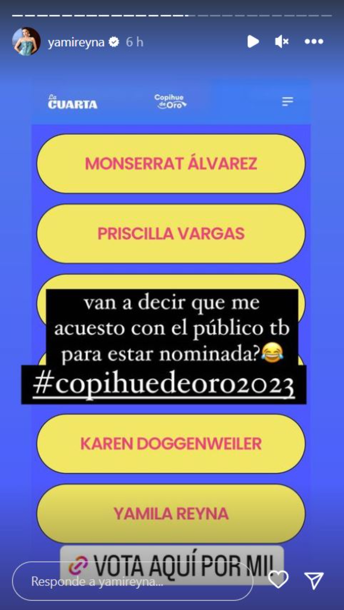 "Van a decir que me acuesto con el público": Yamila Reyna reacciona a ...